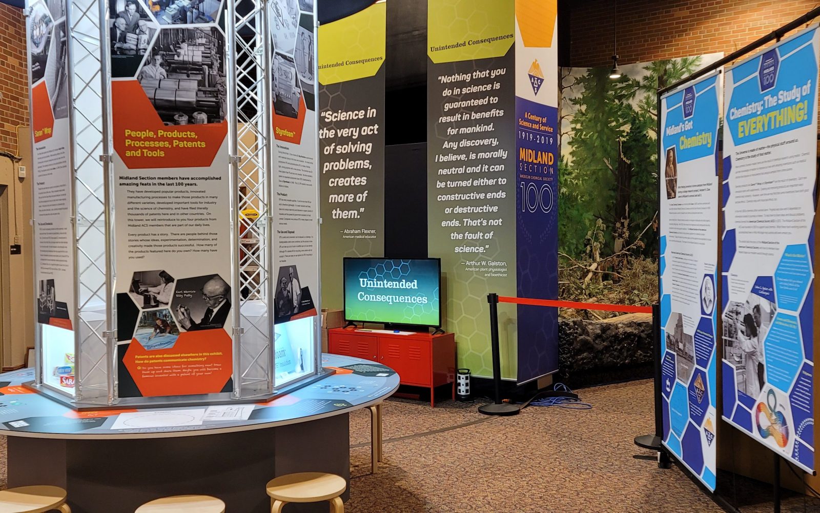 Exhibit Installation History – Midland ACS Centennial